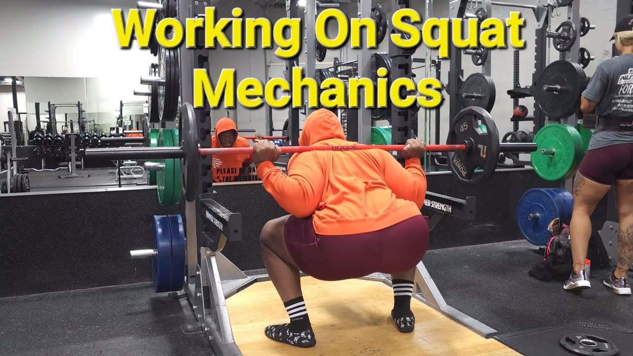Working On Squat Mechanics to Prepare for Squatober - YouTube