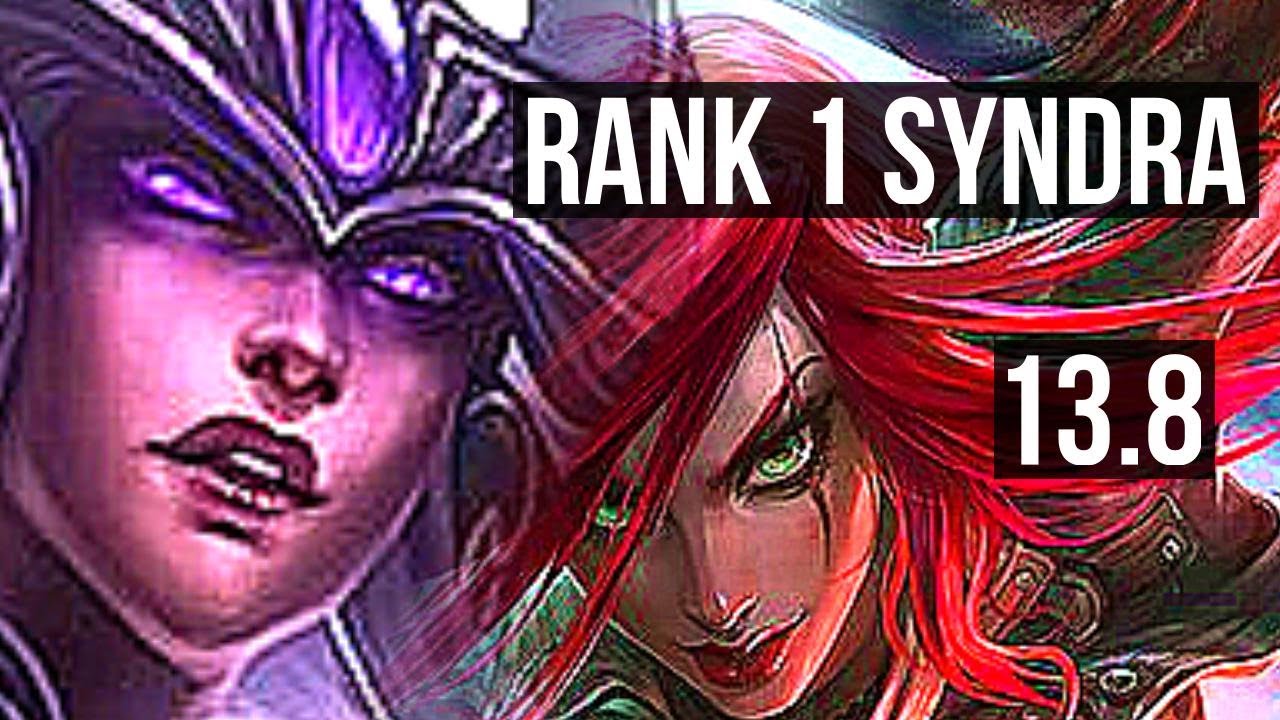 Syndra Vs Katarina Mid Rank 1 Syndra 6 Solo Kills Rank 17 Tr