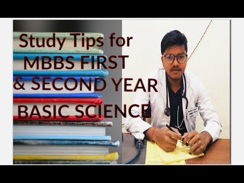 How to Start your MBBS Study/ Study tips regarding MBBS Basic Science ...