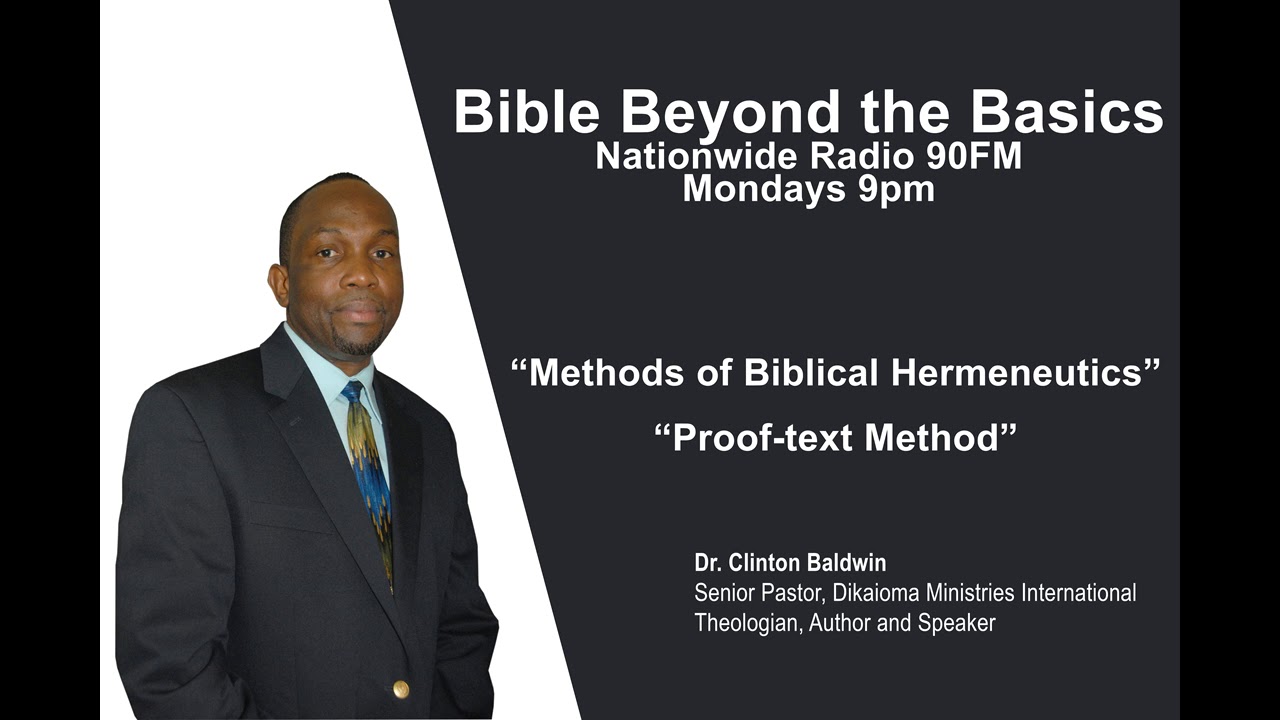 The Proof Text Method - YouTube