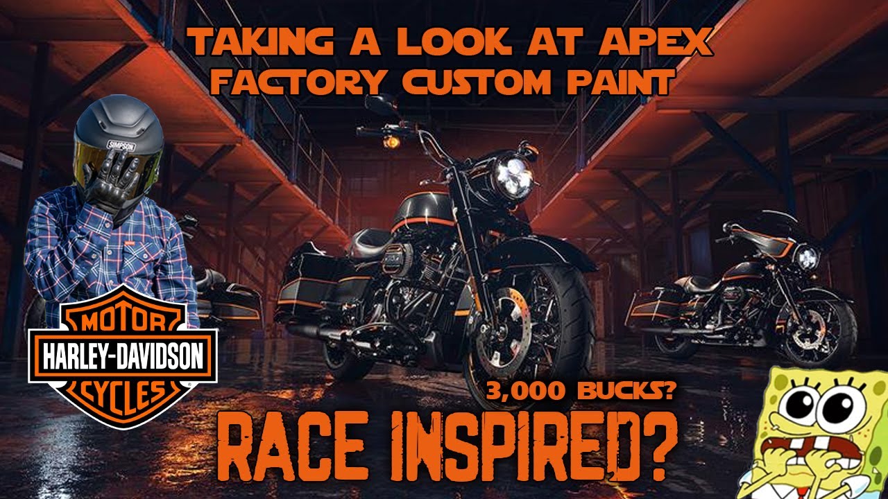 Harley Apex Factory Custom Color Set for 2022 Touring Models - YouTube