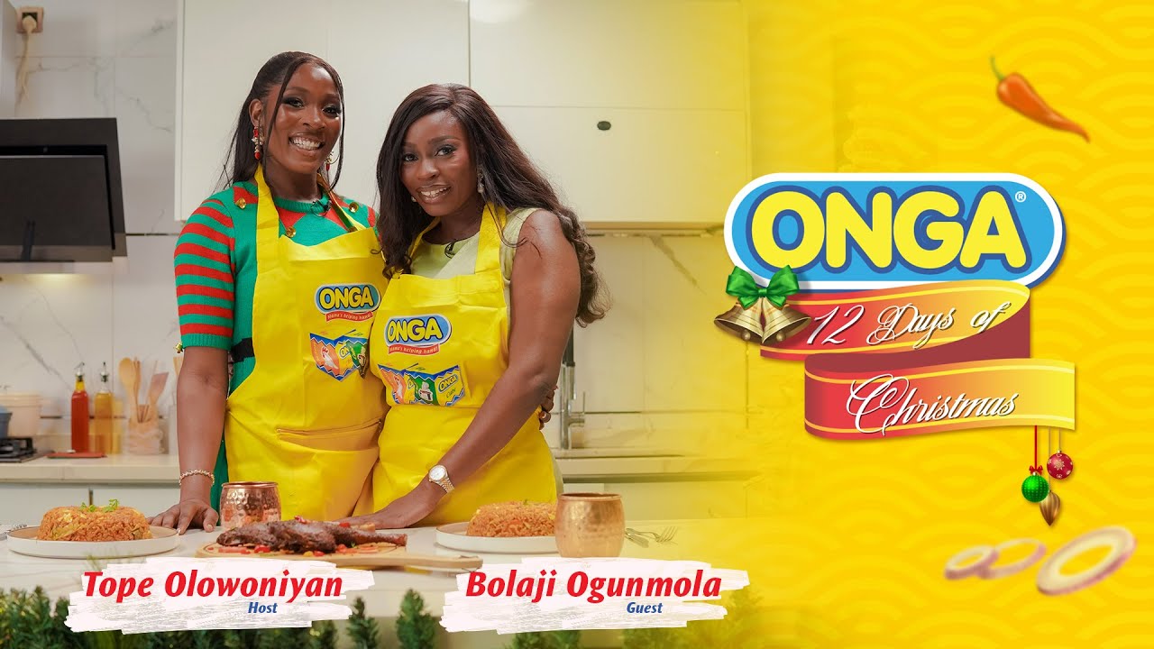 Onga 12 Days of Christmas 2023 -Jollof Rice and fried chicken - Episode ...