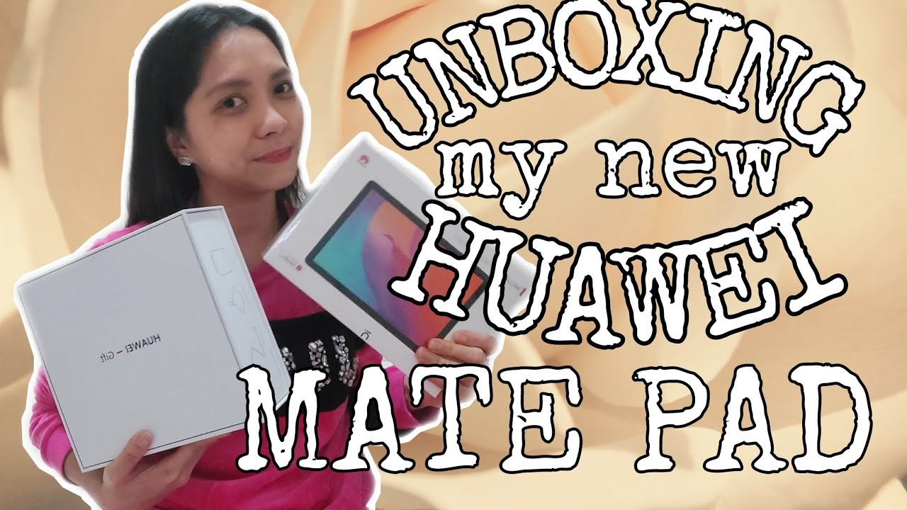 UNBOXING my new HUAWEI MATE PAD t 10s - YouTube