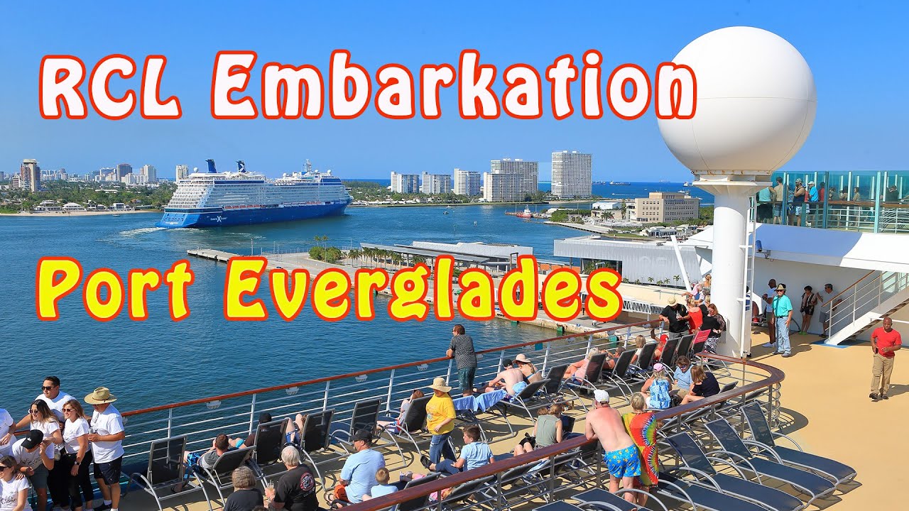 Embarkation * Parade * Port Everglades Scenery * Adventure Of The Sea ...