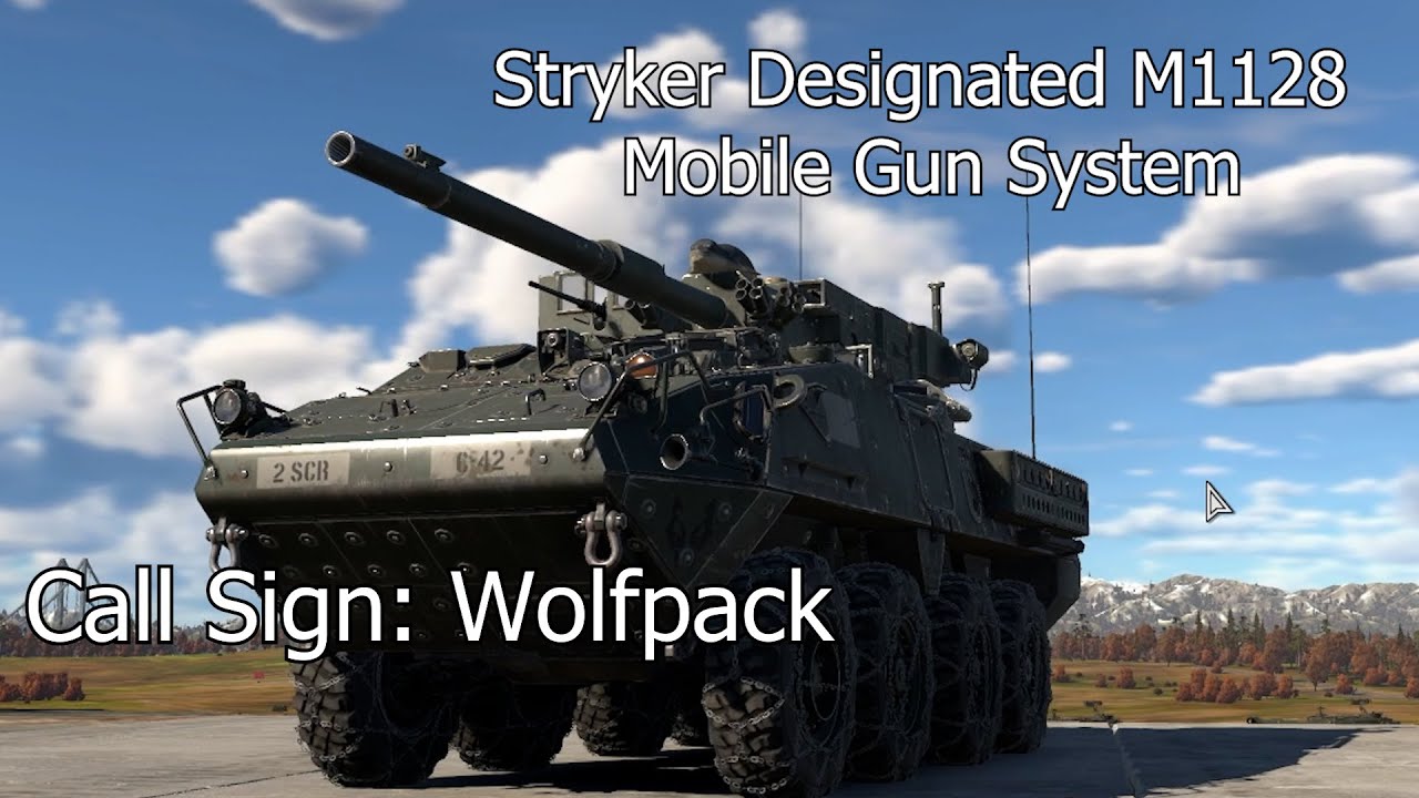 รถสนับสนุนทหารราบ M1128 WolfPack - YouTube