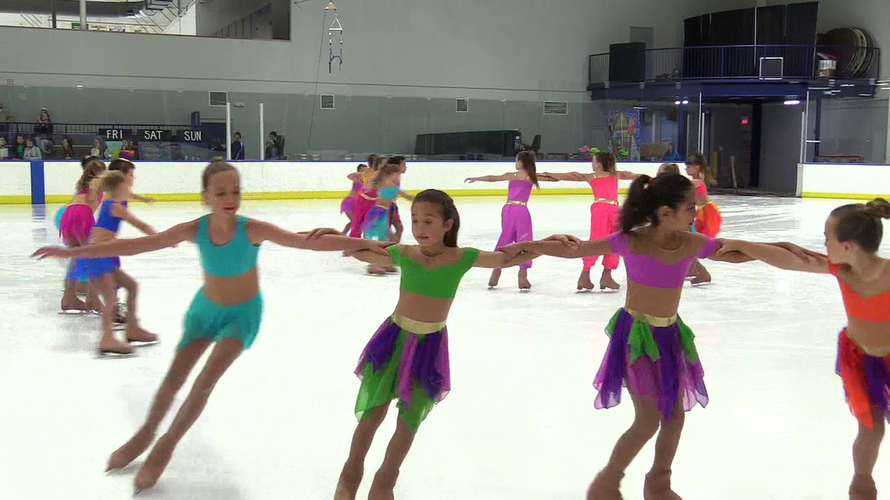 Brandon Ice Skating Competition 2019 Aladdin Production - YouTube