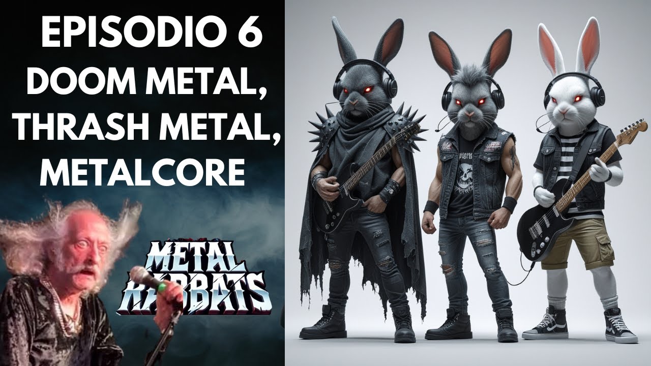 Ep. 6. Subgéneros del metal 3. Doom Metal, Thrash Metal y Metalcore ...