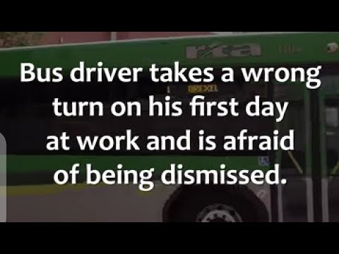 Driver takes wrong turn - YouTube