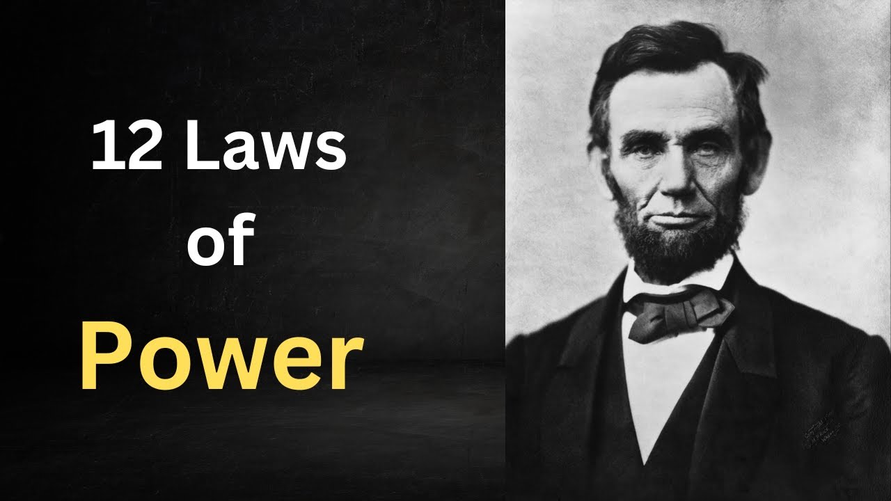 12 Laws of Power : Summary of the book "48 Laws of Power" - YouTube