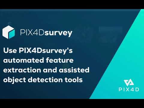 Pix4D - PIX4Dsurvey tutorial: 5. Auto feature extraction & assisted object detection tools - YouTube