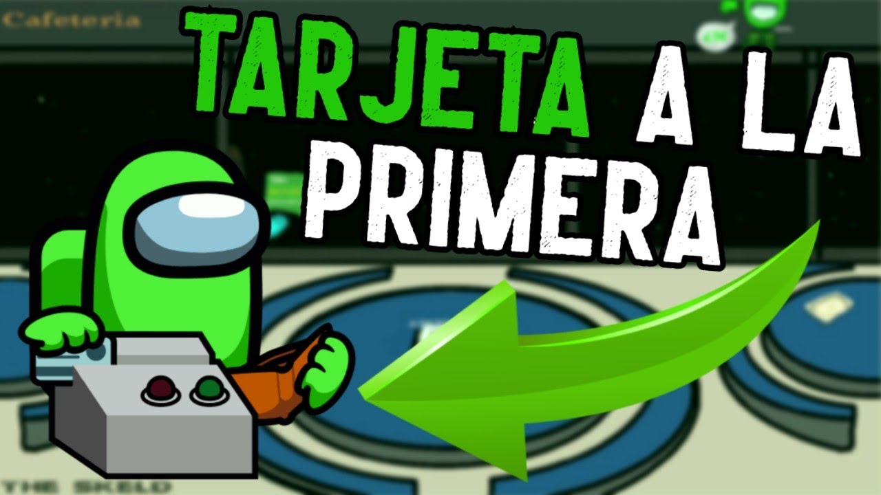 Como hacer la tarea de 💳 LA TARJETA en AMONG US - YouTube