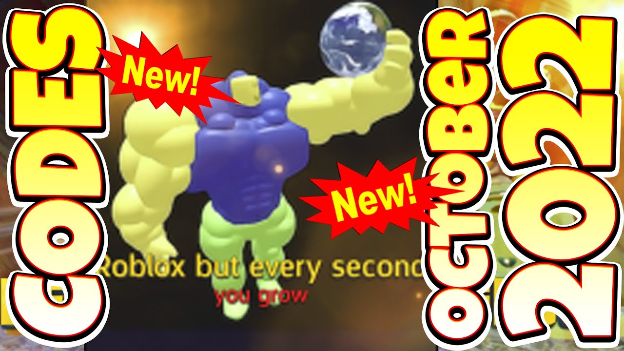 NEW CODES [UPD 🎃] Roblox but every second you grow, Roblox GAME, ALL ...
