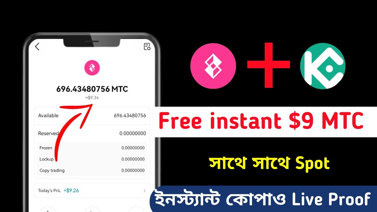 instant $9 MTC Token Claim | Today new Bitget instant Event | Win 0.1 ETH Currency | Live Claim ...