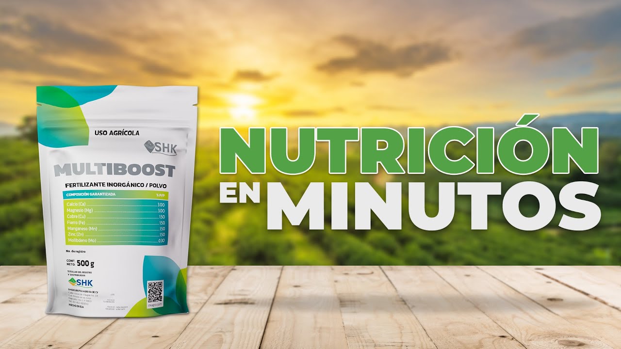 SHK MULTIBOOST | NUTRIENTE FOLIAR - YouTube