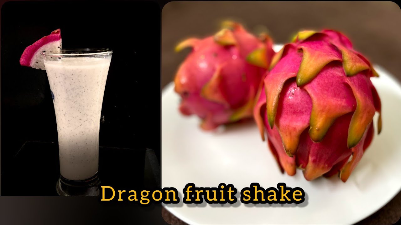 dragon fruit milkshake||Healthy milkshake recipe. - YouTube