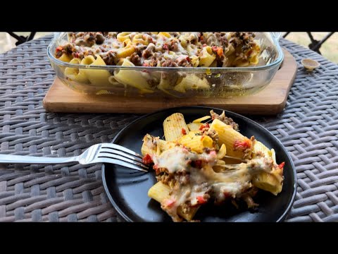 Sobada möhtəşəm ətli makaron