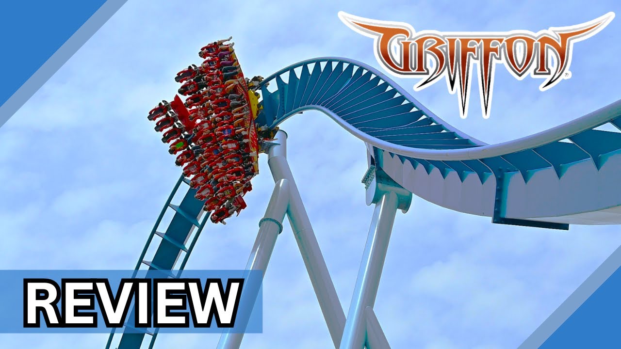 Griffon Review | Busch Gardens Williamsburg's HUGE Dive Coaster - YouTube
