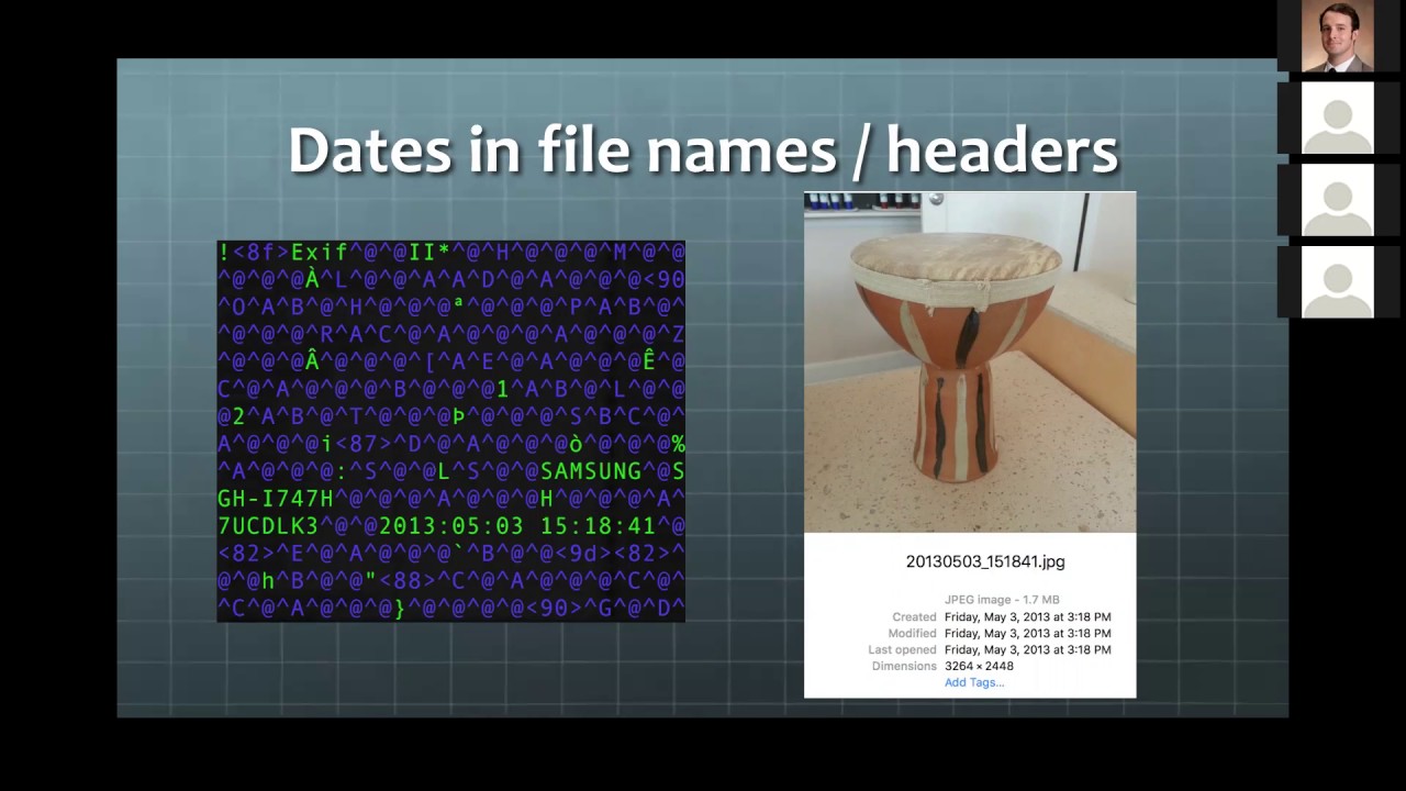 Data Management and Metadata - YouTube