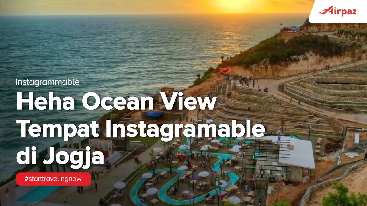 Wisata Instagrammable Heha Ocean View, Gunung Kidul, Jogja - YouTube