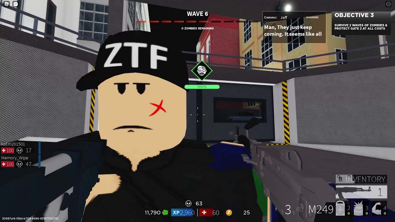 Roblox (Zombie Task Force #3) - YouTube