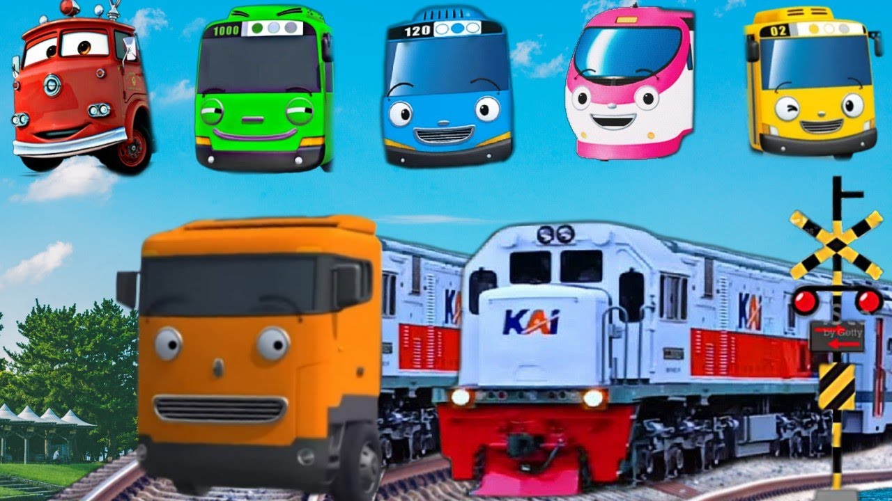 Tebak Gambar Lucu Kereta Api Titipo Genie, Thomas The Train, Bus Tayo ...