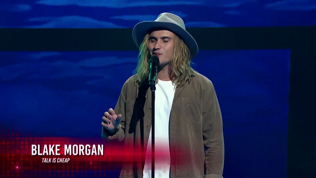 Blake Morgan - Talk Is Cheap | The Voice Australia 5 (2016) | Blind ...