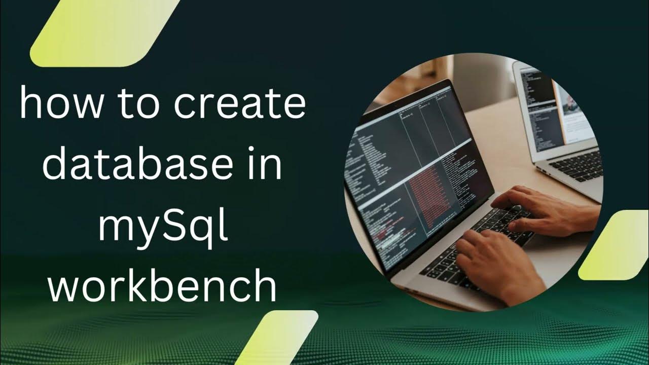 How to create database in mySql workbench explained in marathi - YouTube