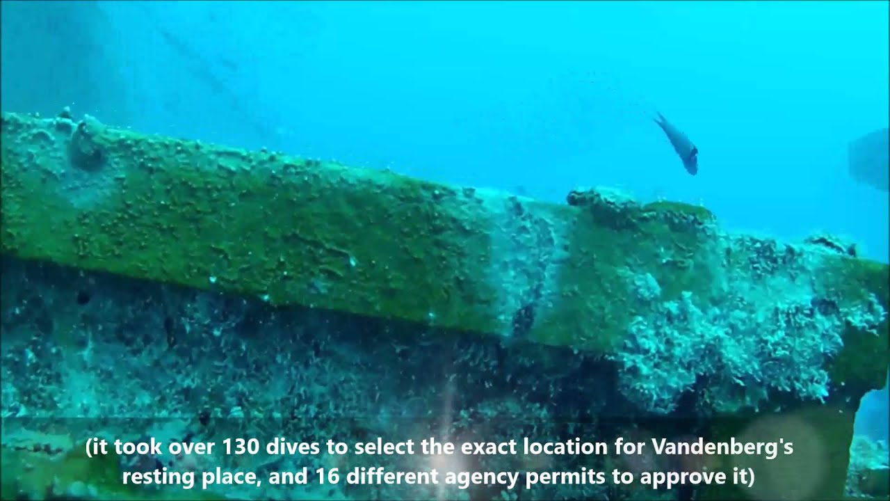 Vandenberg Wreck Dive - YouTube