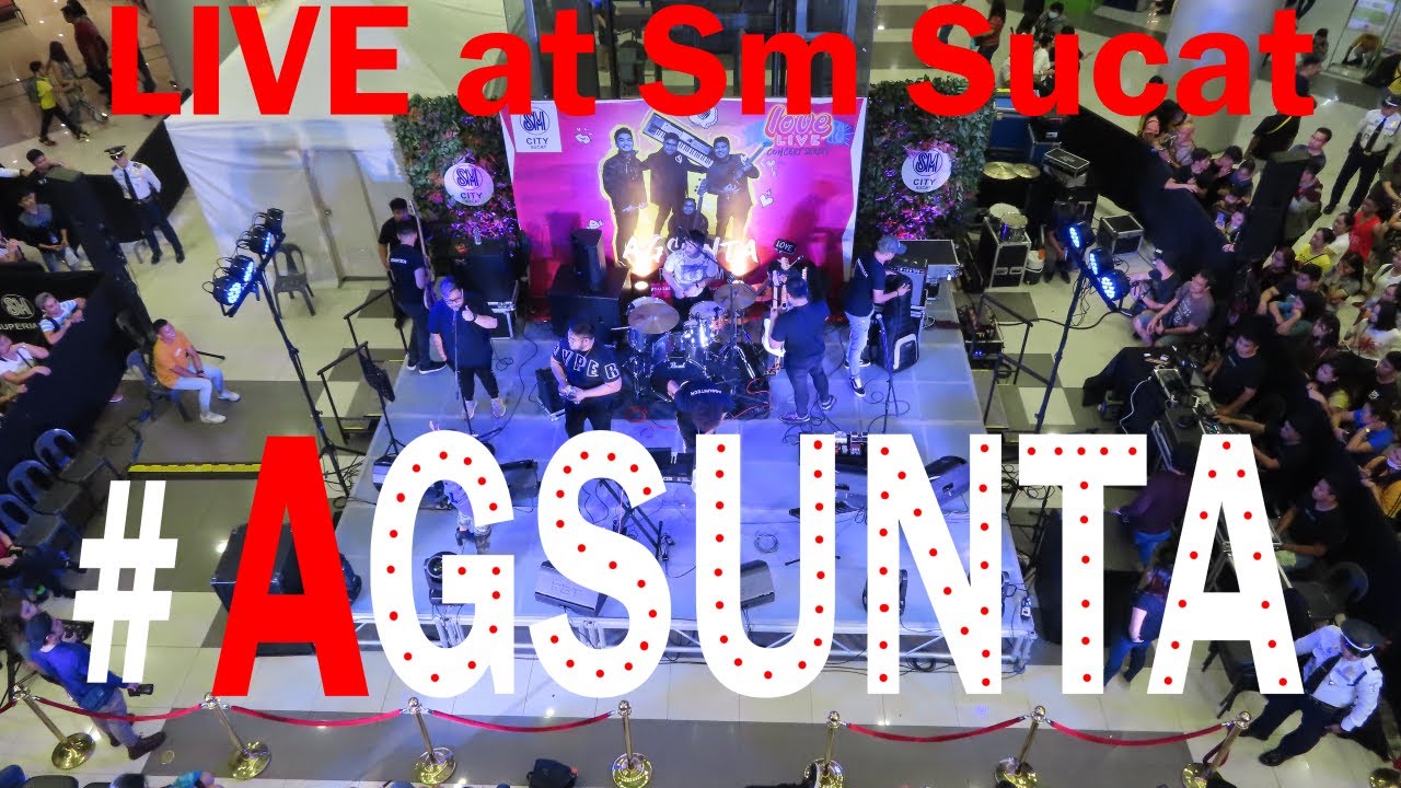 AGSUNTA Live Performance at SM Sucat - FEBRUARY 2020 LOVE LIVE CONCERT ...