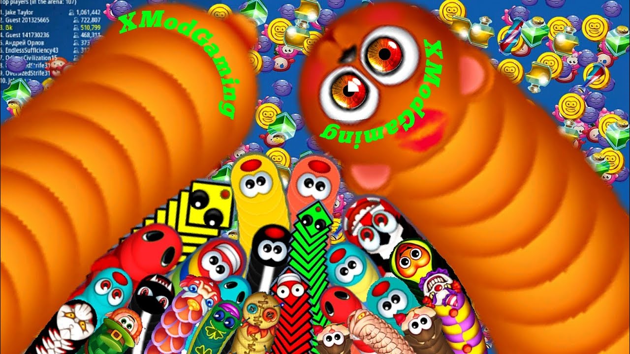 ONLINE GAMEING_WORMS ZONE.IO|BIGGEST SNAKE HIGHEST SCORE TOP 1 EPIC ...