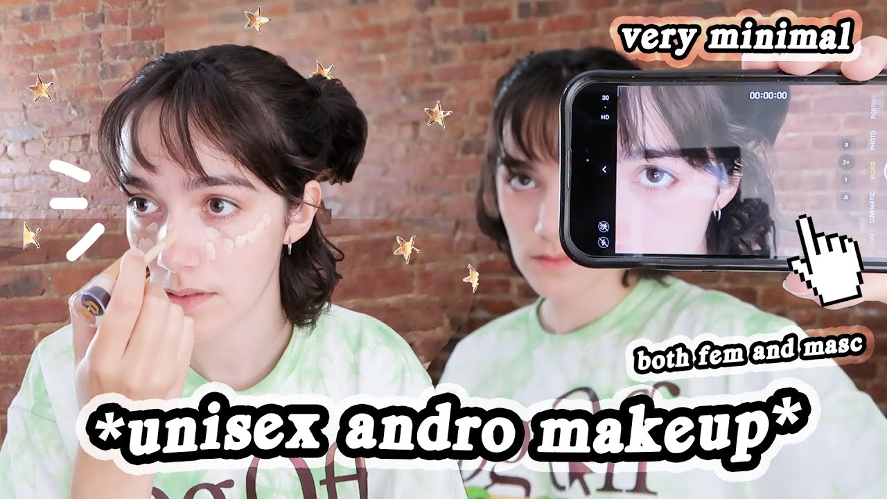 enby attempts makeup (again) 🌱 - YouTube