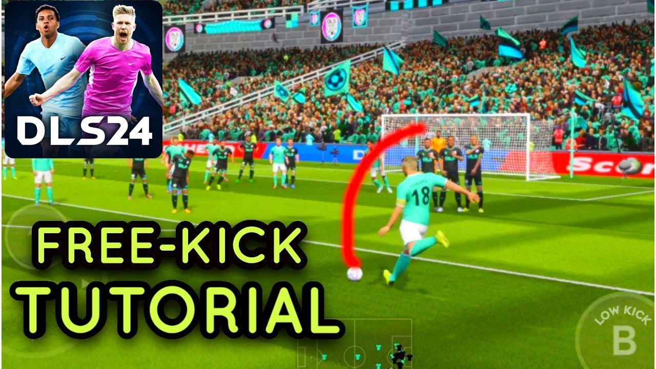 DLS24 best free-kick tips and top goals - YouTube