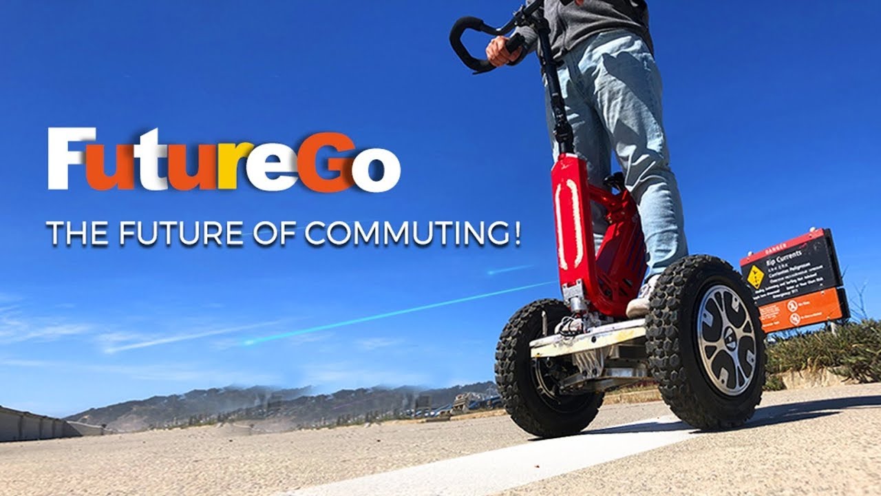 FutureGo : The safe, cool & fun electric smart urban vehicle - YouTube
