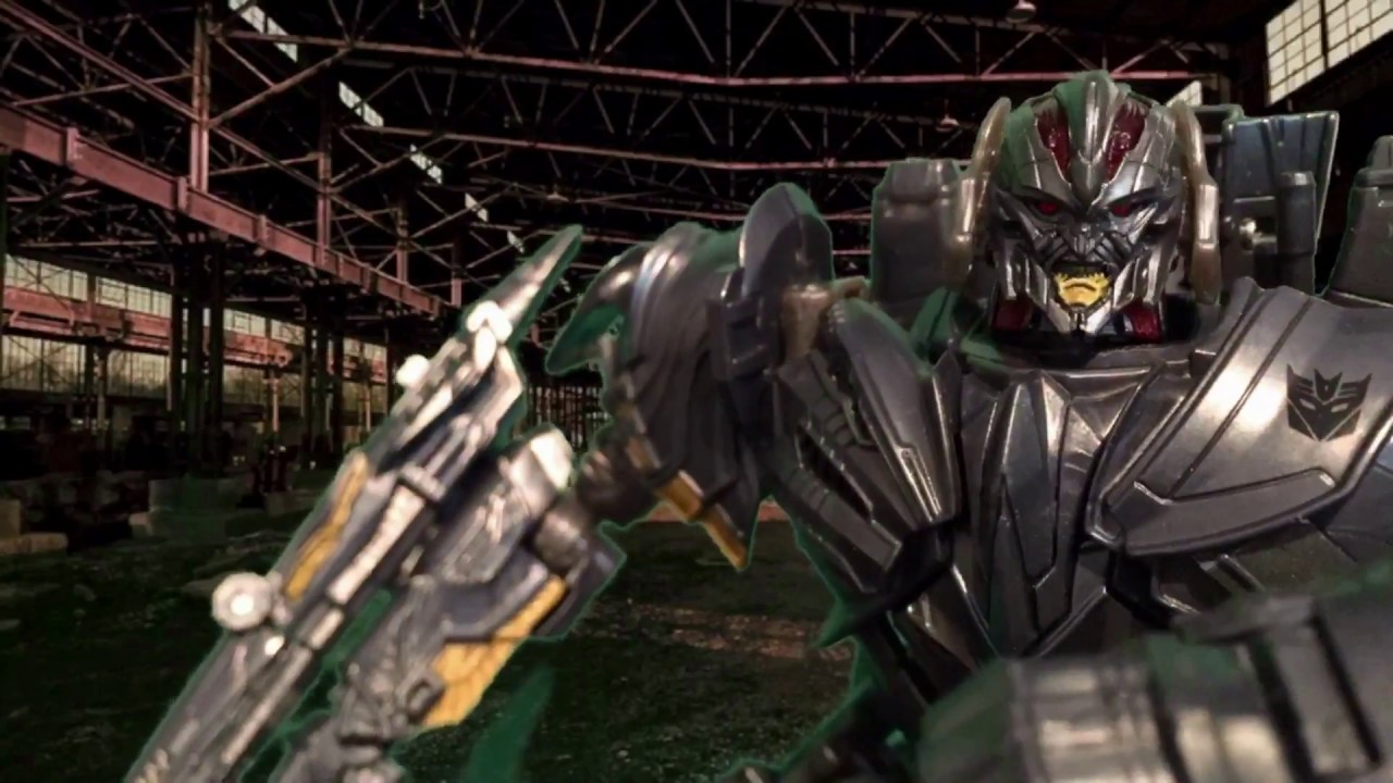 Transformers: The Last Knight Megatron & Barricade Stop Motion - YouTube