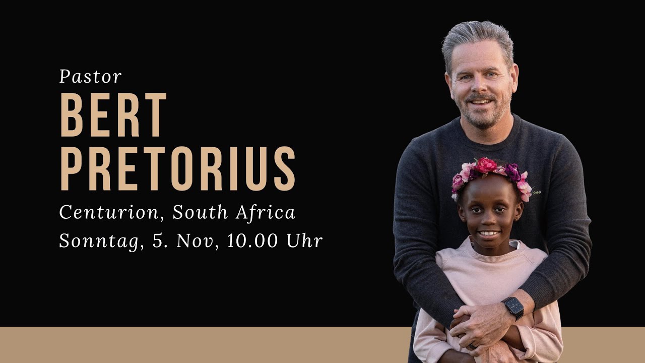 Gastsprecher Bert Pretorius (5.11.2023) - YouTube