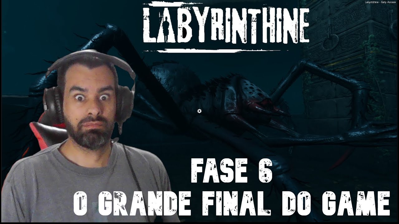 Enfrentando o Desafio Final: Labyrinthine - Gameplay com Aranha Gigante e Final Inesperado - YouTube