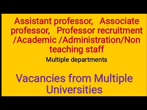 #assistant professor/professor/associate professor /academic ...