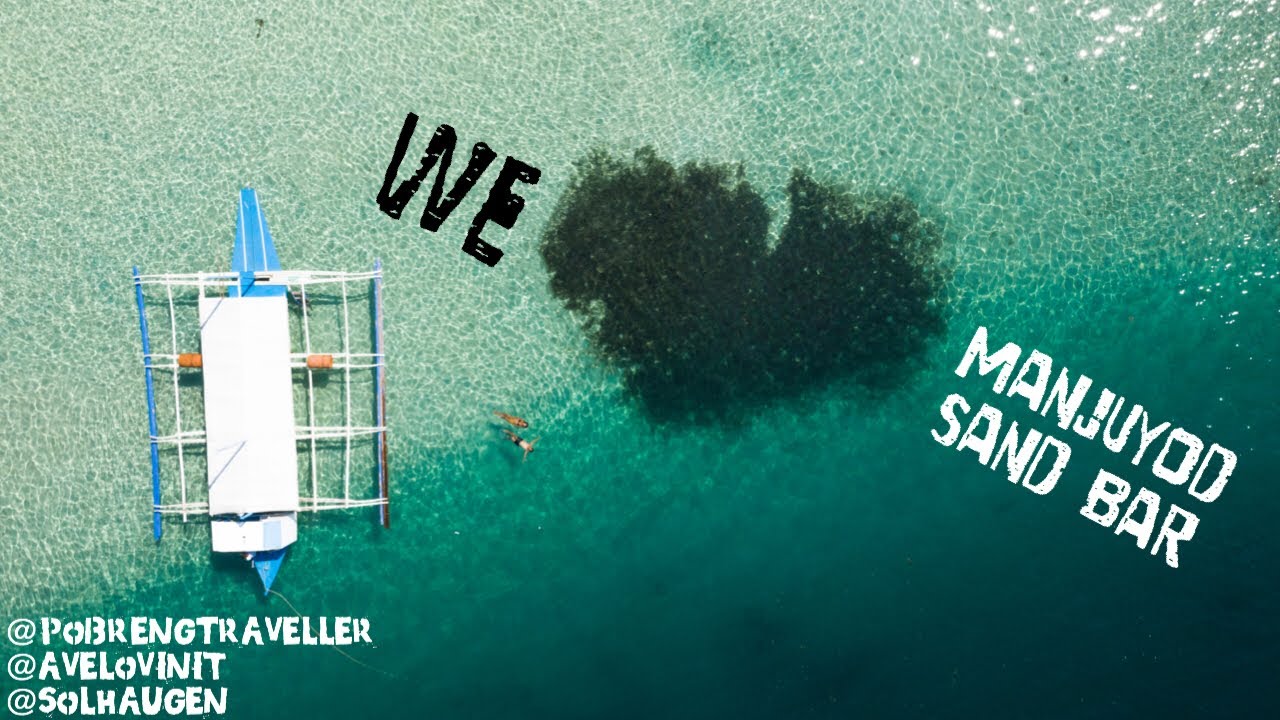 Manjuyod SandBar with #MarVe - YouTube