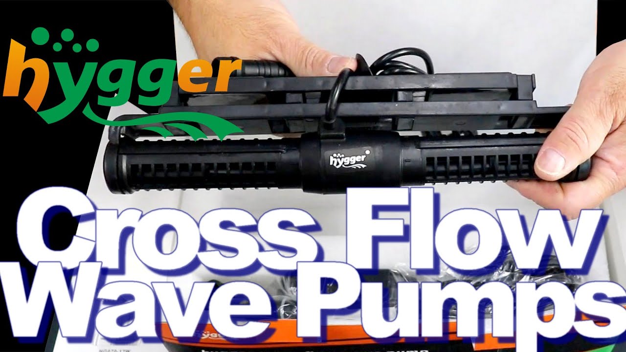 Hygger Cross Flow Wave Pumps HG070 - YouTube