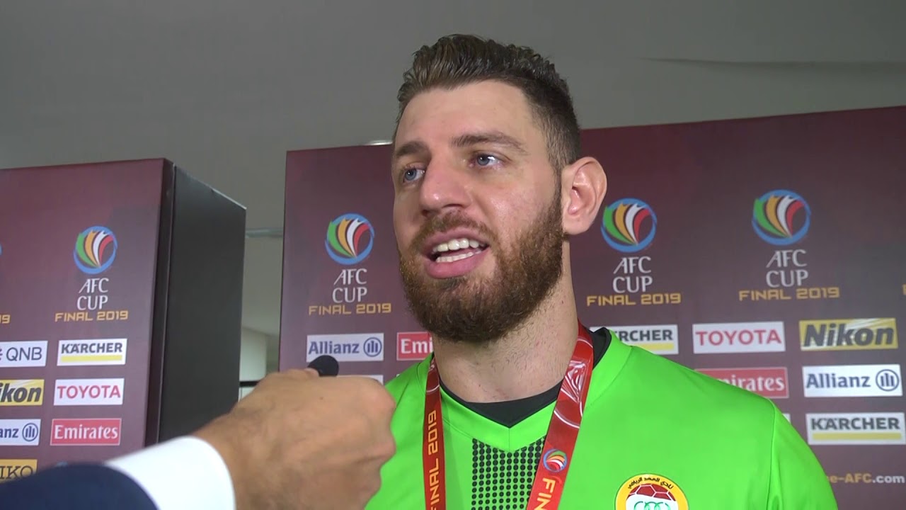 #AFCCupFinal 2019 - Mehdi Khalil (Al Ahed) Post Match Reactions - YouTube