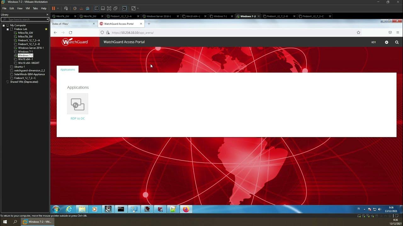 Watchguard Firebox Access Portal Experiments - YouTube