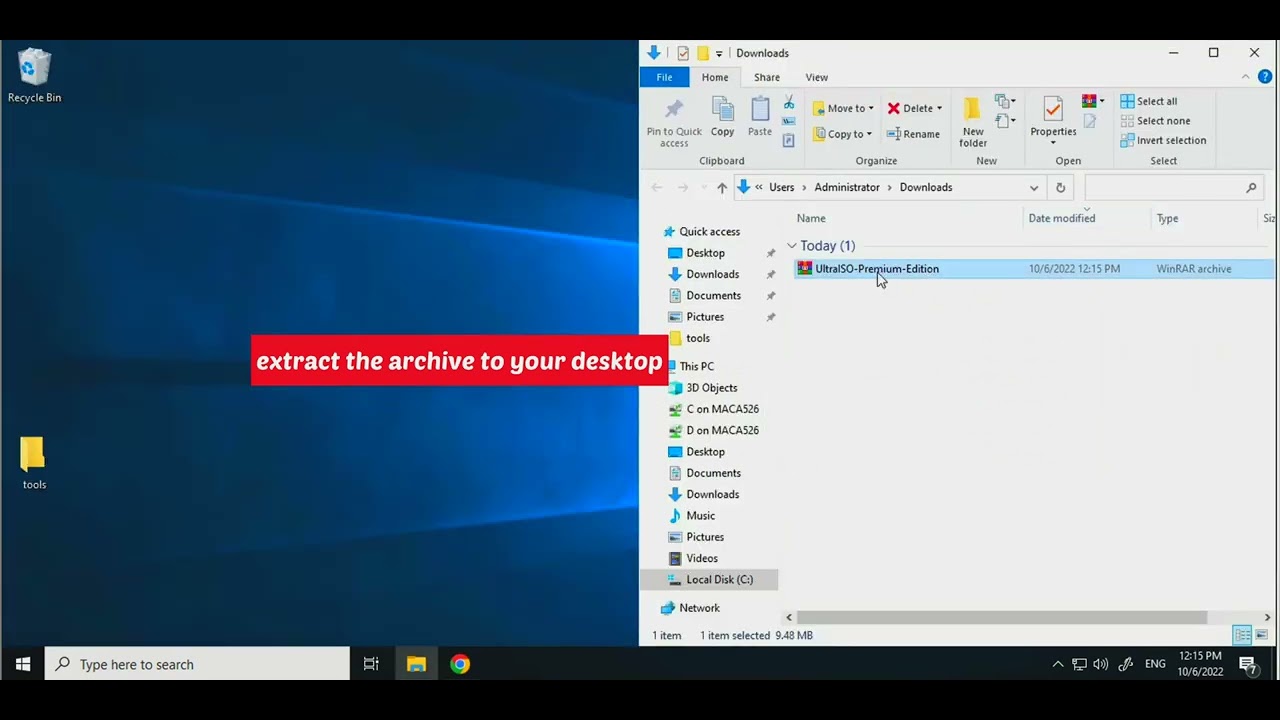 Installing crack UltraISO for Windows 7,8,10 For Free - YouTube