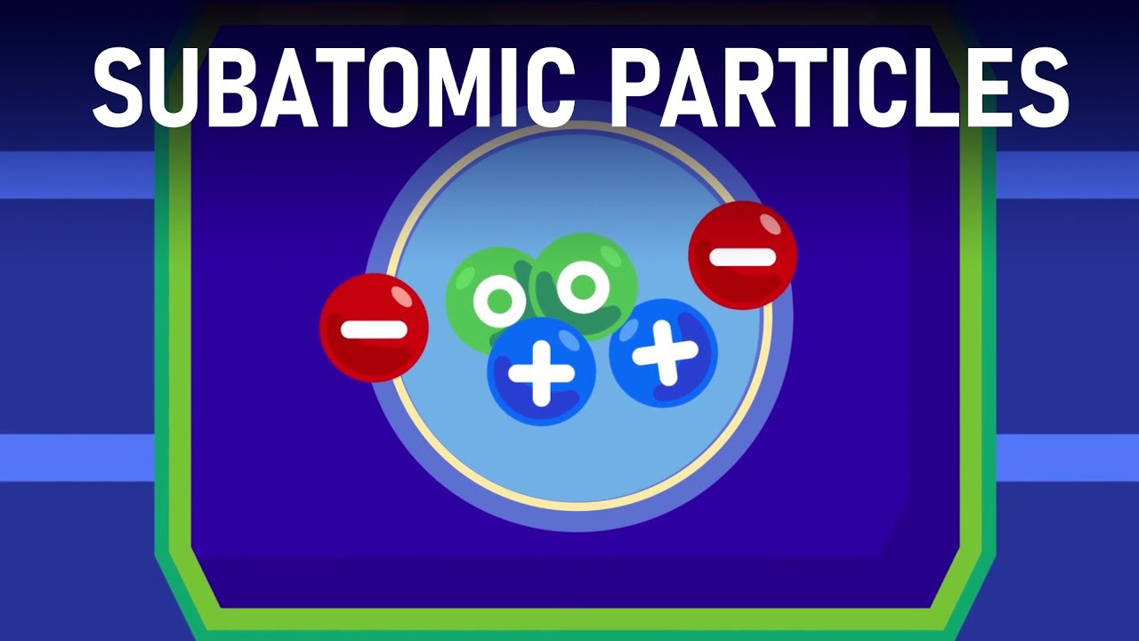 Positive And Negative Proton Particles