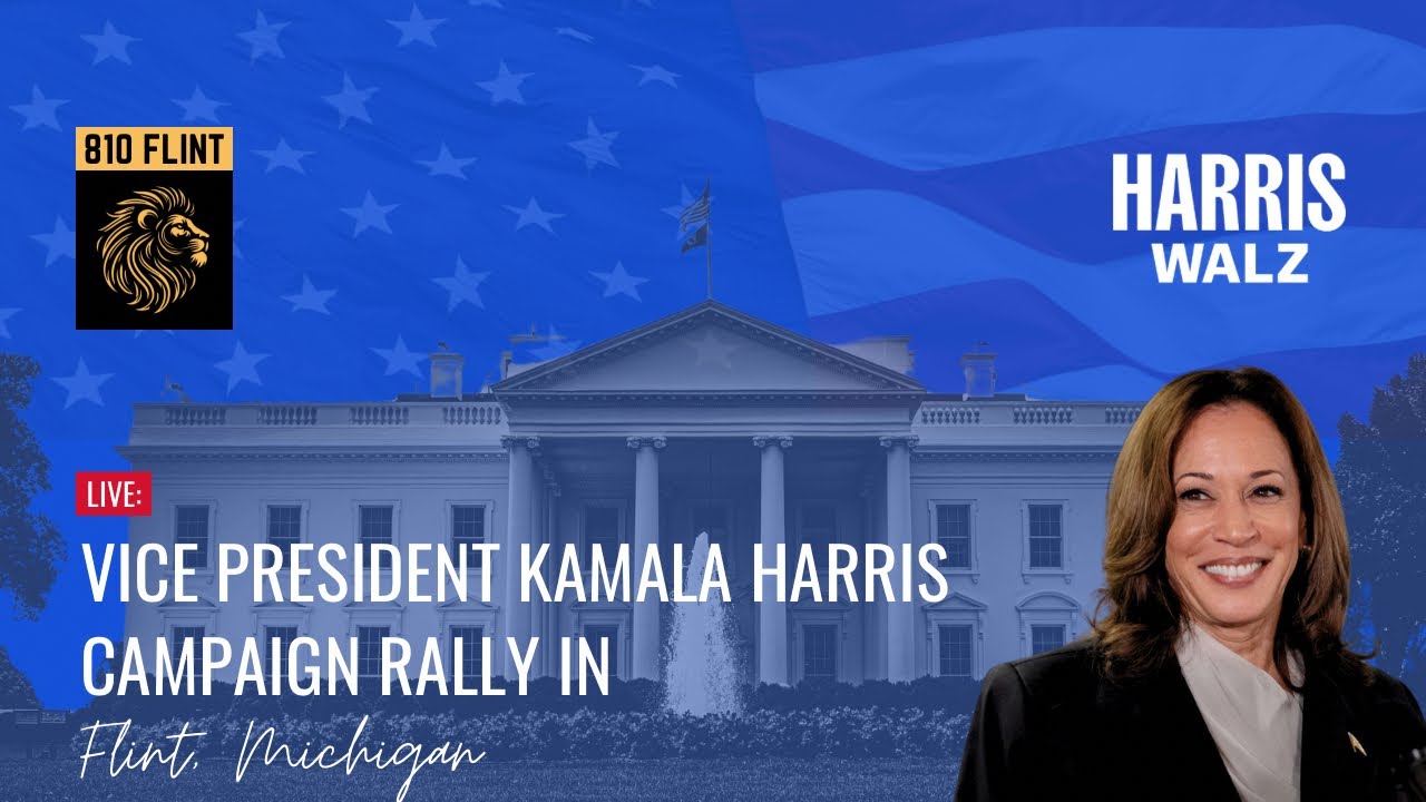 Vice President Kamala Harris Campaign Rally in Flint, Michigan - YouTube