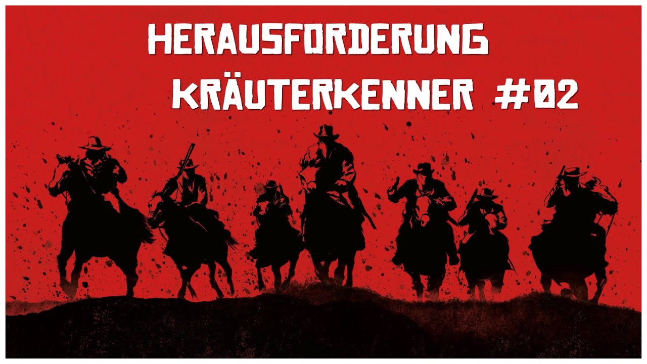 Herausforderung Kräuterkenner Red Dead Redemption 2 #02 Beeren - YouTube