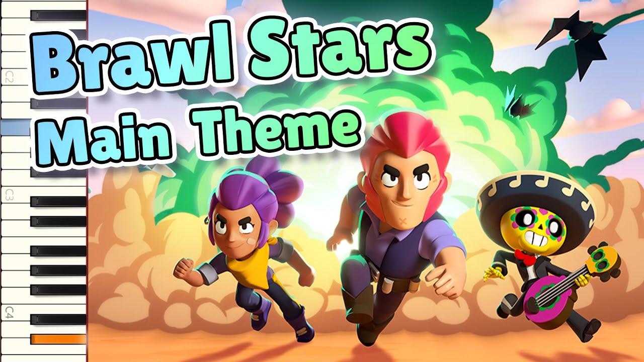 Brawl Stars - Main Menu Theme [Piano Cover/Tutorial] - YouTube