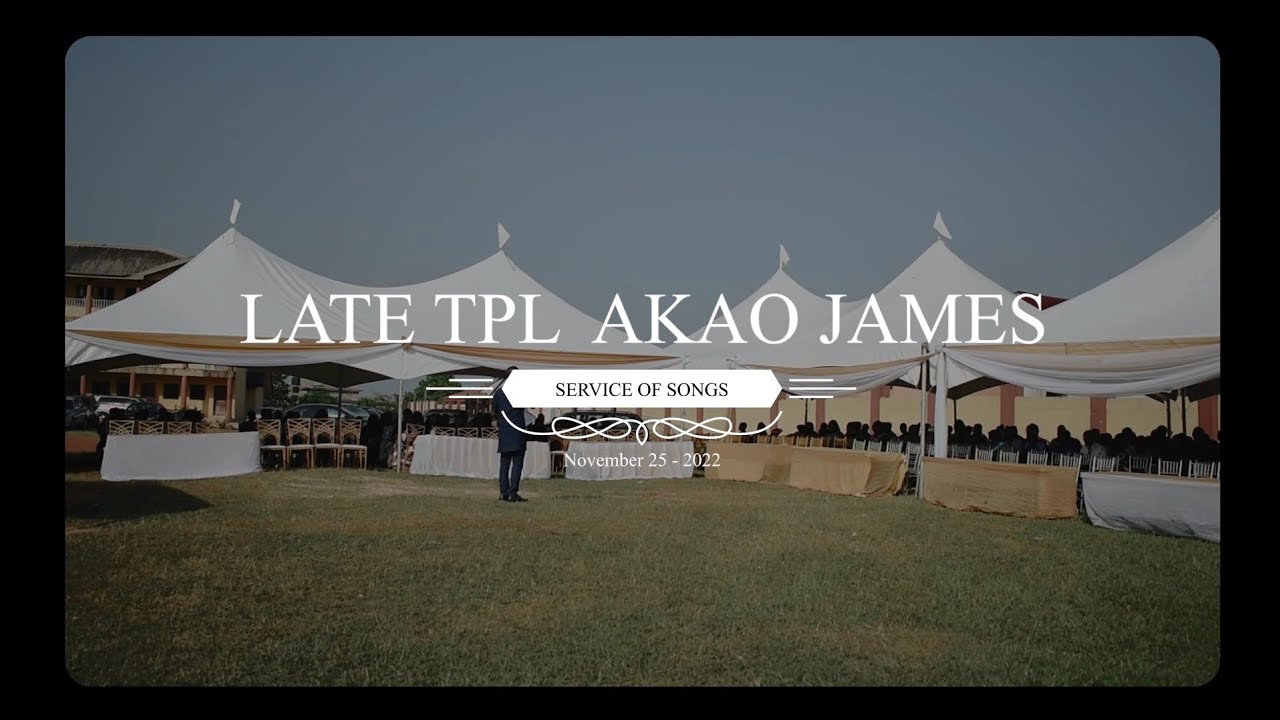 LATE JAMES AKAO BURIAL HIGHLIGHT. - YouTube