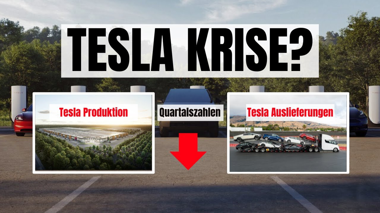 Tesla Krise? - Produktions & Auslieferungszahlen - Die Gründe fürs ...