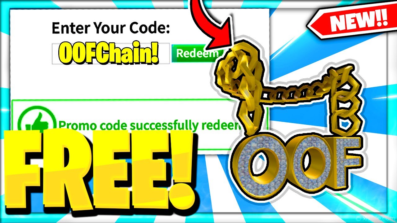 [PROMO CODE] How To Get The FREE *GOLDLIKA OOF CHAIN* In Roblox! March ...