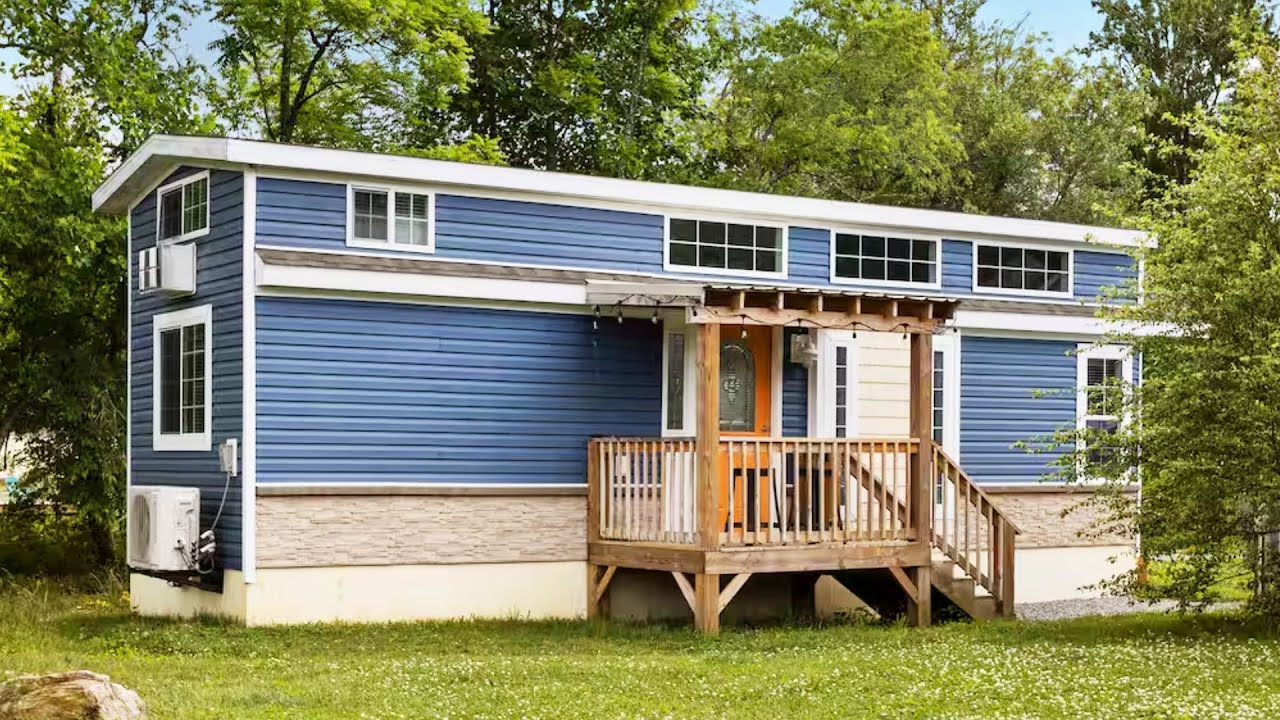 The Most Beautiful Firefly Tiny Home in The Heart of Nature - YouTube